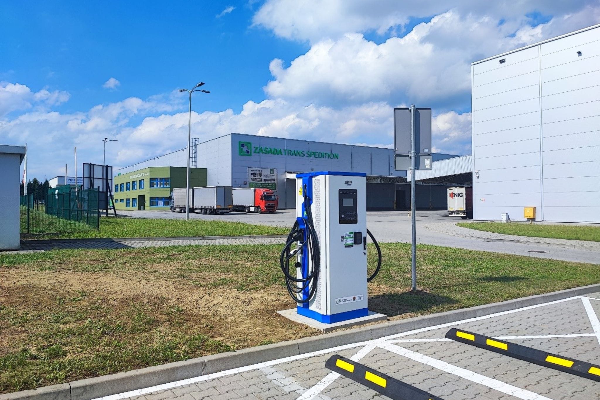 Ennovation Technology has installed charging stations for Zasada Trans Spedition in Brzesko and ...